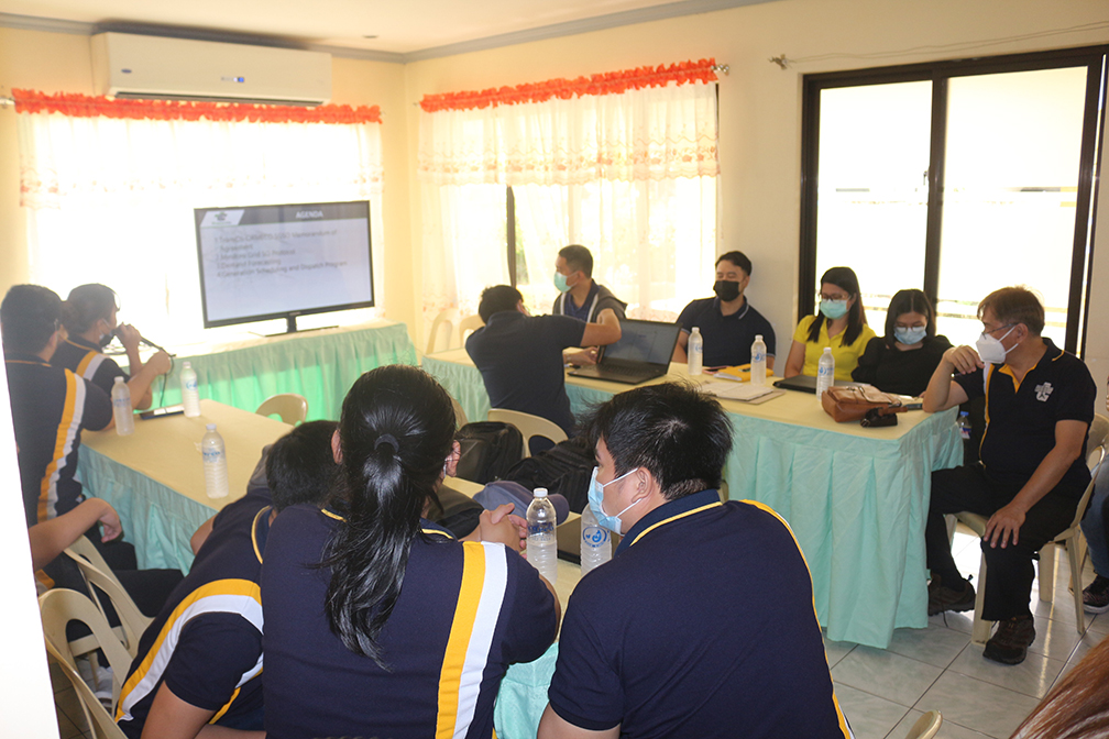 Meeting with TRANSCO – ORMECO-INC.