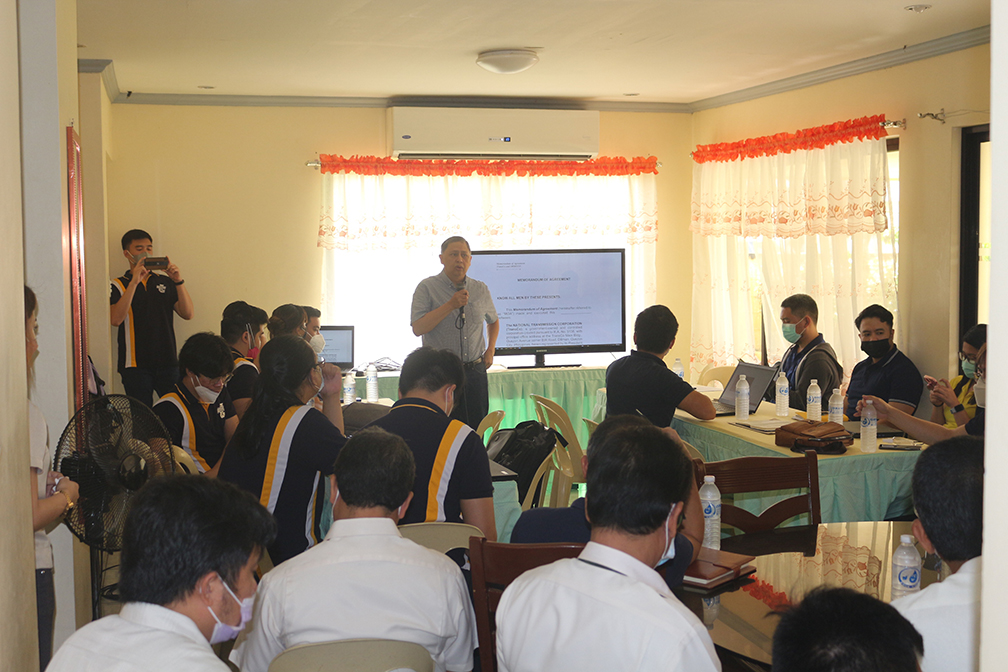Meeting with TRANSCO – ORMECO-INC.