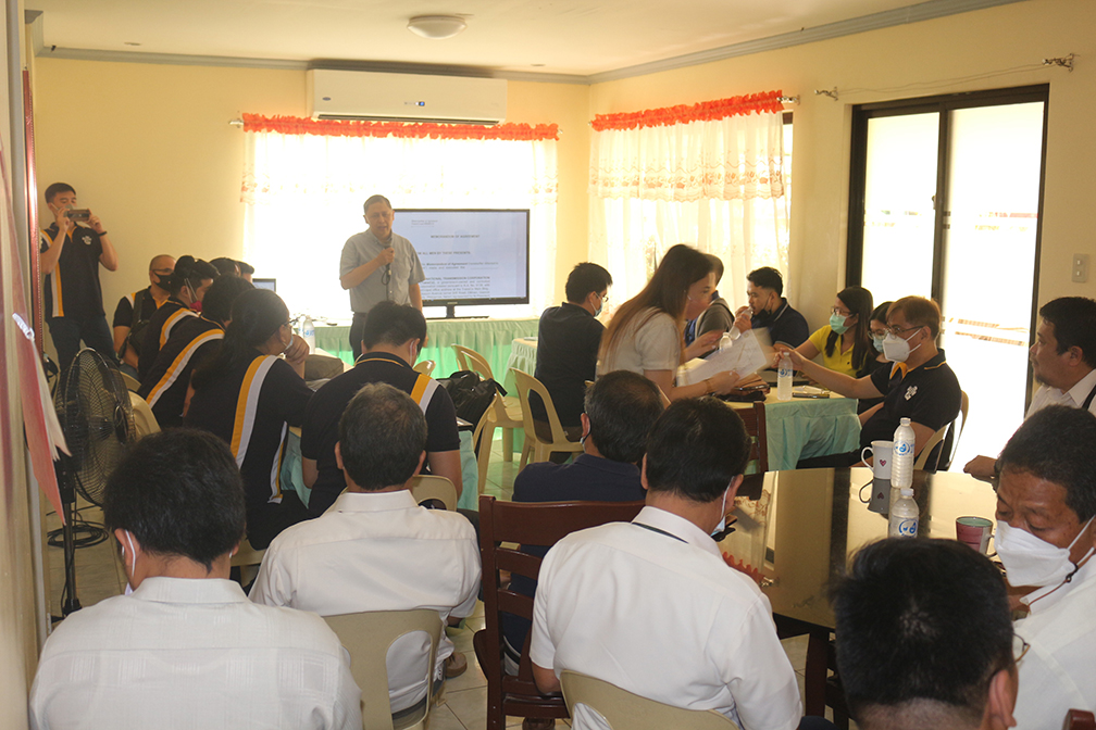 Meeting with TRANSCO – ORMECO-INC.