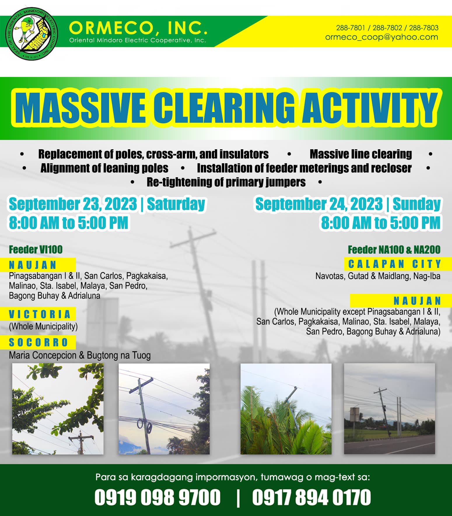 Power Advisory – ORMECO-INC.